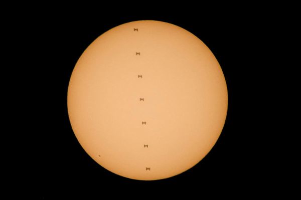 Photos: That's no moon. It's a space station.